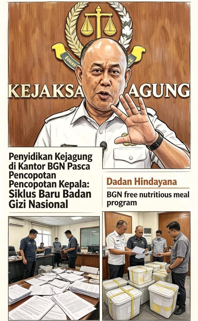 Penyidikan Kejagung di Kantor BGN Pasca Pencopotan Kepala: Siklus Baru ...